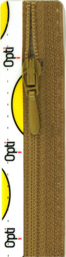 Opti 4800 S40 spiraalrits 4mm niet deelbaar 25 cm met druppeltrekker donker blond | bol