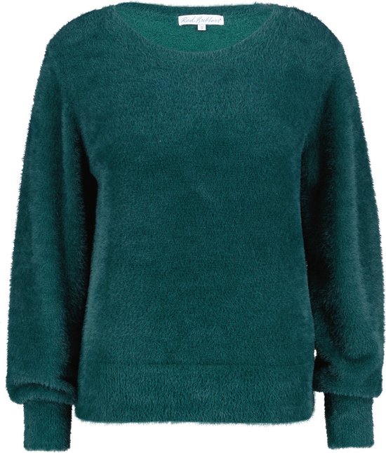 Red Button sweater SRB4342 Bodi fluffy - Teal | bol