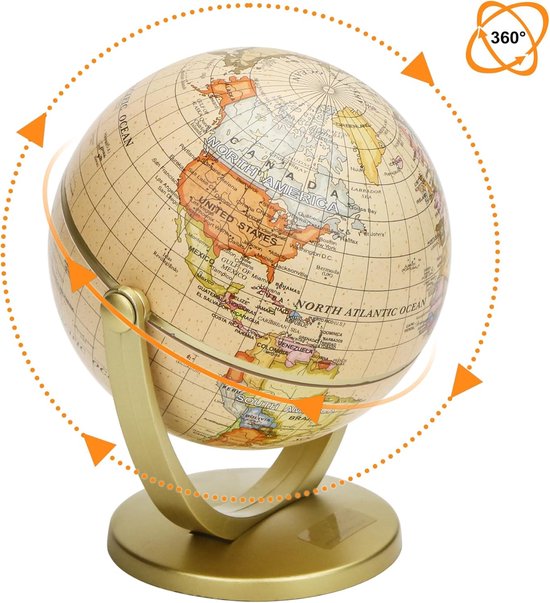 Wereldbol - Globe - Wereldkaart - Verlichte Globe - Educatief ...