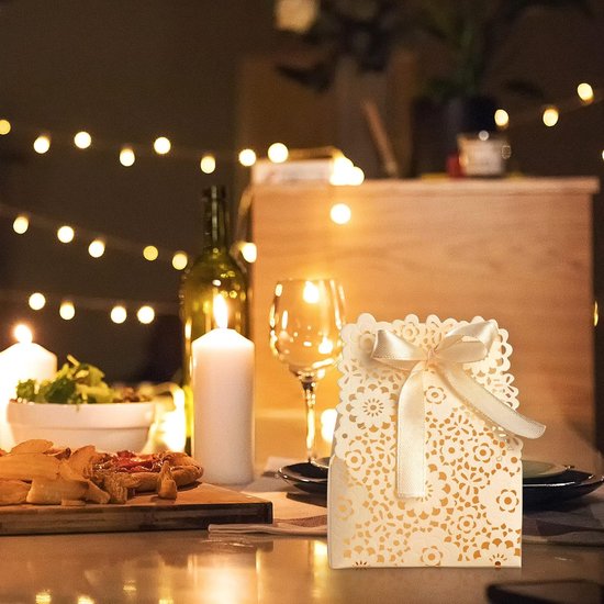 30 STKS Holle Papier Snoep Dozen Gift Wrapping Dozen, Bloem Patroon ...