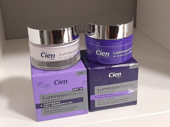Cien Luminous beauty premium formule met MYRAMAZE set - DAGCREME - NACHTCREME | bol