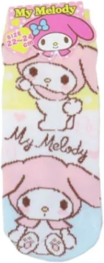 My Melody - Sneakersokken Sokken - Sanrio - Maat 35-39 - Socks | bol