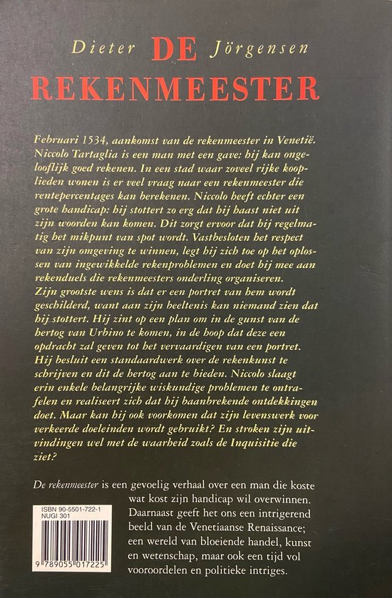 Rekenmeester, Dieter Jörgensen | 9789055017225 | Boeken | bol