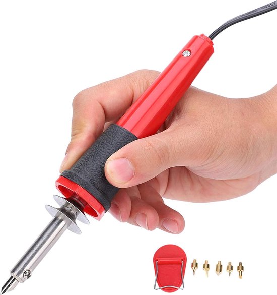 40W Elektrische Soldeerbout Set - Houtgestookte Kit voor Graveren en ...
