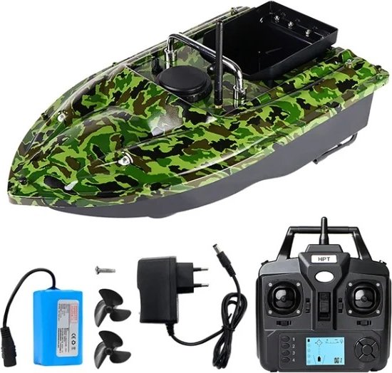 Voerboot - Karpervissen - Aas / Vis Boot met Afstandsbediening en ...