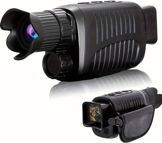 Nachtkijker - Verrekijker - 5x digitale zoom - Infrarood camera met 7 ...