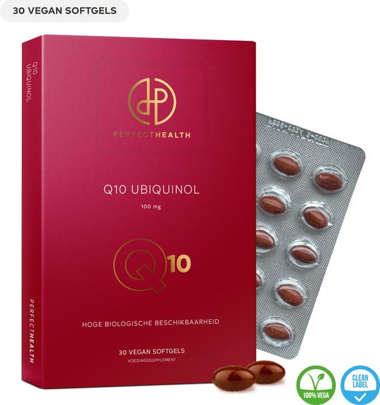 Perfect Health - Q10 Capsules - Betere Omzetting Ubiquinol - Hoge ...