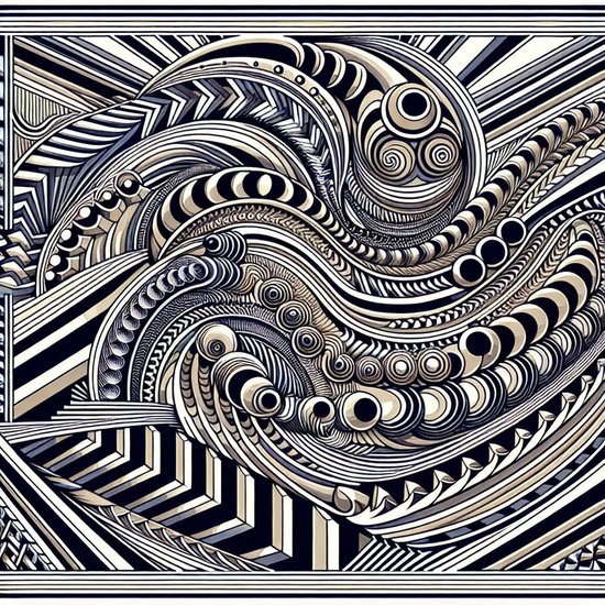 Line art escher schilderij | Escher's Esquisite Exploration of Endless ...