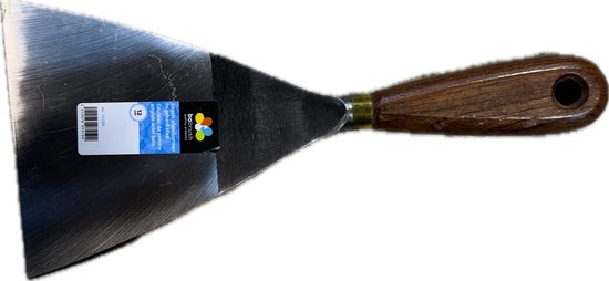 Engels plamuurmes - 12cm - gehard staal | bol