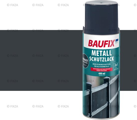 BAUFIX Metaalbeschermende Spuitlak antraciet 400 ml | bol