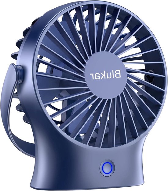 USB Fan - Portable, silent, small, travel, 3 snelheden, 2000 mAh | bol
