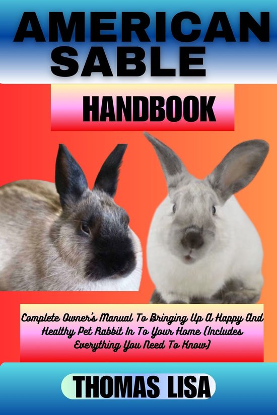 AMERICAN SABLE HANDBOOK (ebook), Thomas Lisa | 1230006912536 | Boeken | bol