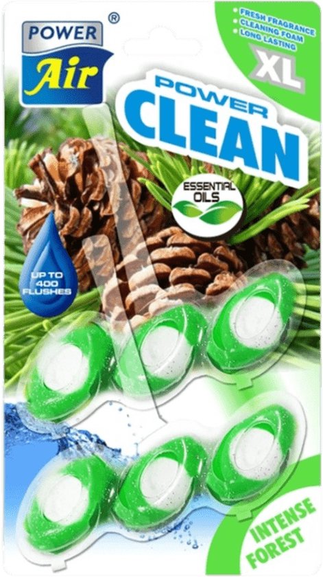 Power Air Clean Toilet Freshener - Wc Blokjes - Toiletblok met ...