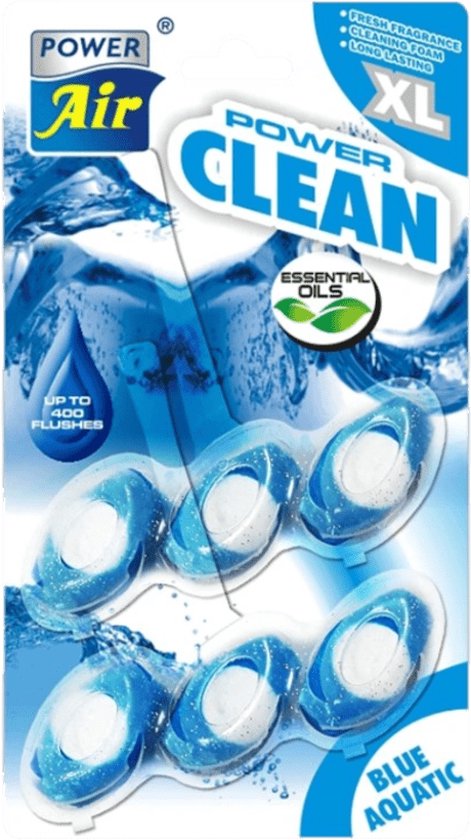 Power Air Clean Toilet Freshener - Wc Blokjes - Toiletblok met ...