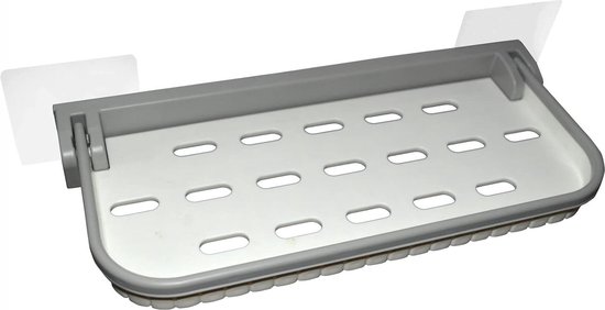 Opvouwbaar Inklapbaar Opbergrek Muur Zelfklevend Douchemand Plastic ...