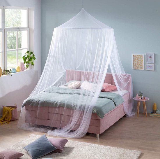 RSP® Klamboe Home voor tweepersoonsbedden - Extra grote spanring ...