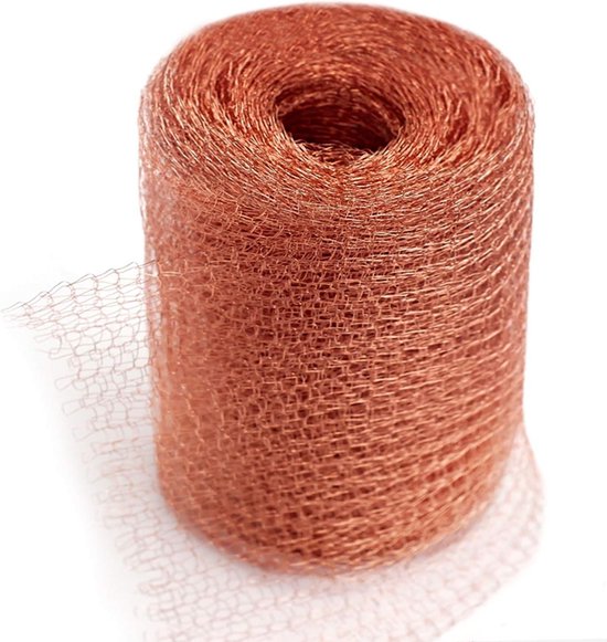 Pure Copper Mesh Knaagdier Ongediertebestrijding 20 voet fijn gaas Roll ...