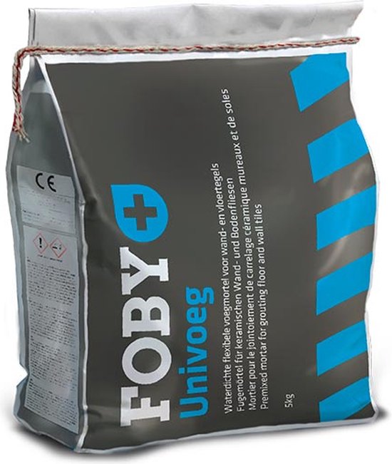 Foby univoeg - voegsel - grijs | bol