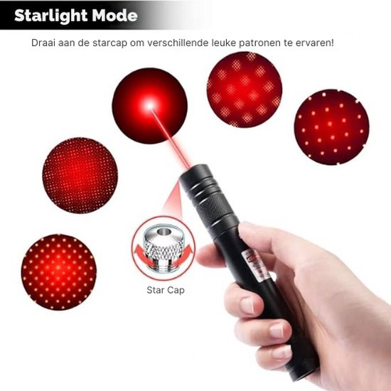 FerKos Professionele Laserpen - USB oplaadbaar - Laserpointer Kat ...
