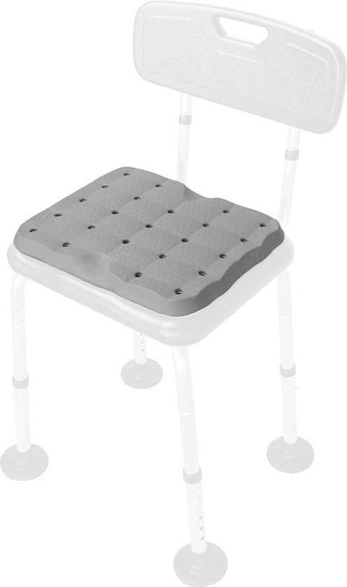 Douchestoel Kussen Waterdicht 39x32x3 cm - Voor Douchezitje en Krukje ...