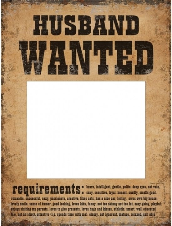 Bruiloft foto prop set Most Wanted | bol