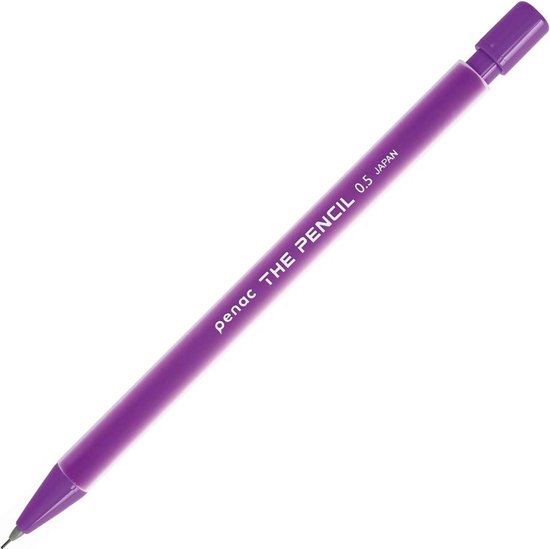Penac The Pencil Vulpotlood - 0.5mm - Mechanical Pencil - Paars met Wit ...