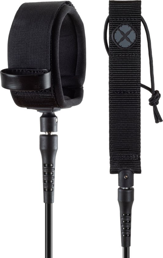 Devoted Surf Leash 6 ft Pro Leash 7 mm – Zwart | bol