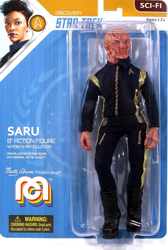 Mego Sci-Fi Star Trek Discovery Saru 20cm Action Figure | bol