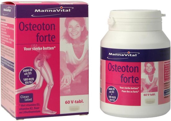 MannaVital Osteoton Forte Tabletten 60TB | bol