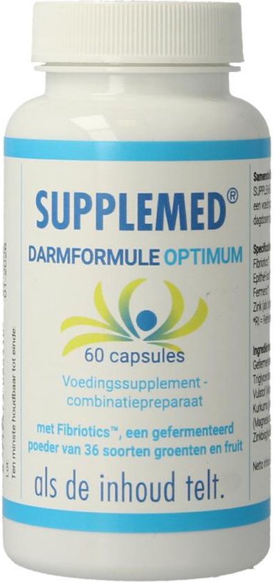 Supplemed Darmformule optimum 60 Capsules | bol