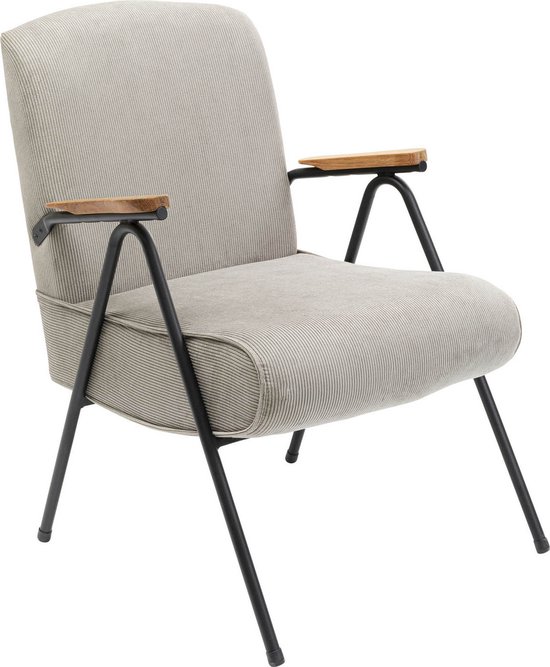 Kare Fauteuil Ryan Grey | bol