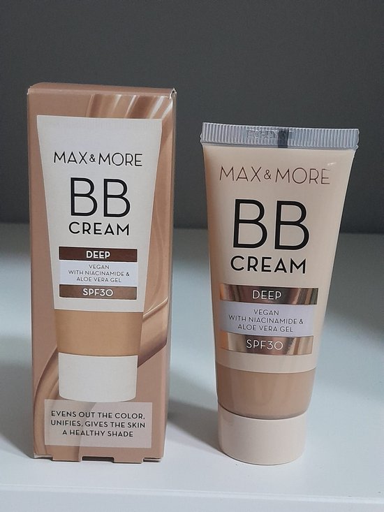 Max & More Voedende BB crème SPF30 kleur DEEP 30ml | bol