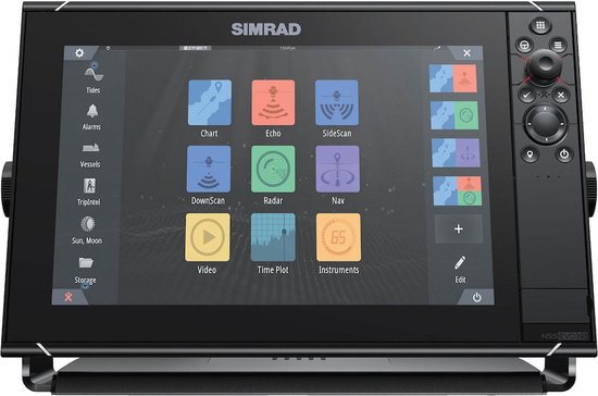 Simrad NSS12 evo3S Kaartplotter met wereldwijde Basiskaart | 000-15406 ...