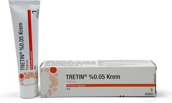 TRETIN 0,05% Crème - Tretinoïne (Retinol) - Acne Behandeling ...