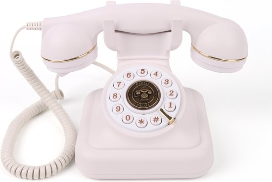 Wise ® Audio -Gastenboek - Telefoon - Retro -Roterende - Stijl ...