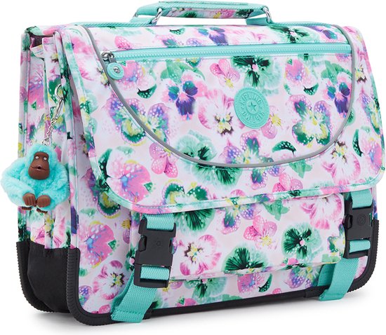 Kipling Preppy Rugzak Aqua Blossom | bol