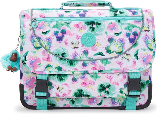 Kipling Preppy Rugzak Aqua Blossom | bol