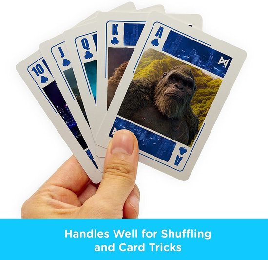 Godzilla vs Kong: Playing Cards | Games | bol