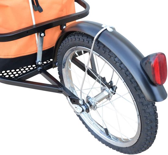 Equivera Fietskar Bagage - Max 45 KG Gewicht - Met Tas - Fietskar ...