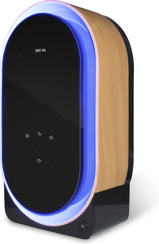 Deeya Desktop Air Purifier, Integrated Audio, Room Air Purifier with ...