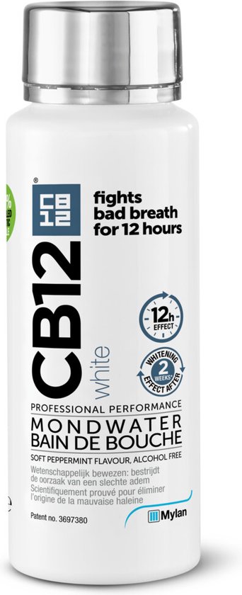 CB12 Mondwater White 250 ml | bol