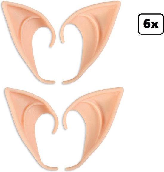 6x Set Elven oren - Festival bos sprookje elf oor thema feest halloween ...