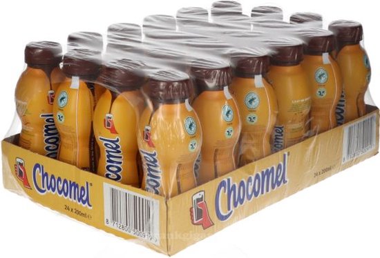 Chocomel Petflesjes - Chocolademelk - 24 x 200 ml | bol.com