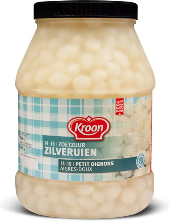 Zilveruitjes, 2x2.4ltr, Van Der Kroon, Horecaverpakking | bol