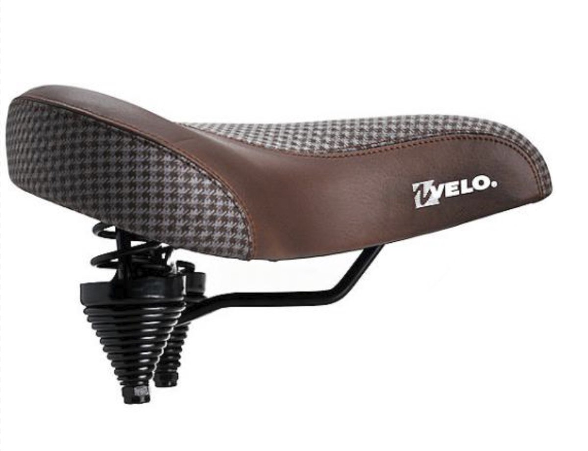 Fietszadel Elektrische Fatbike Heren/Dames - Cruiser Fiets Zadel ...