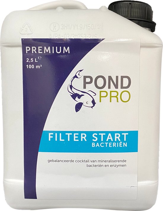 Premium Filterstart bacteriën 2,5 liter | bol