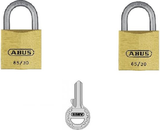 Abus hangslot 85ib/50mm op hoofdsleutel ka0506 ( a 1 st ) | bol