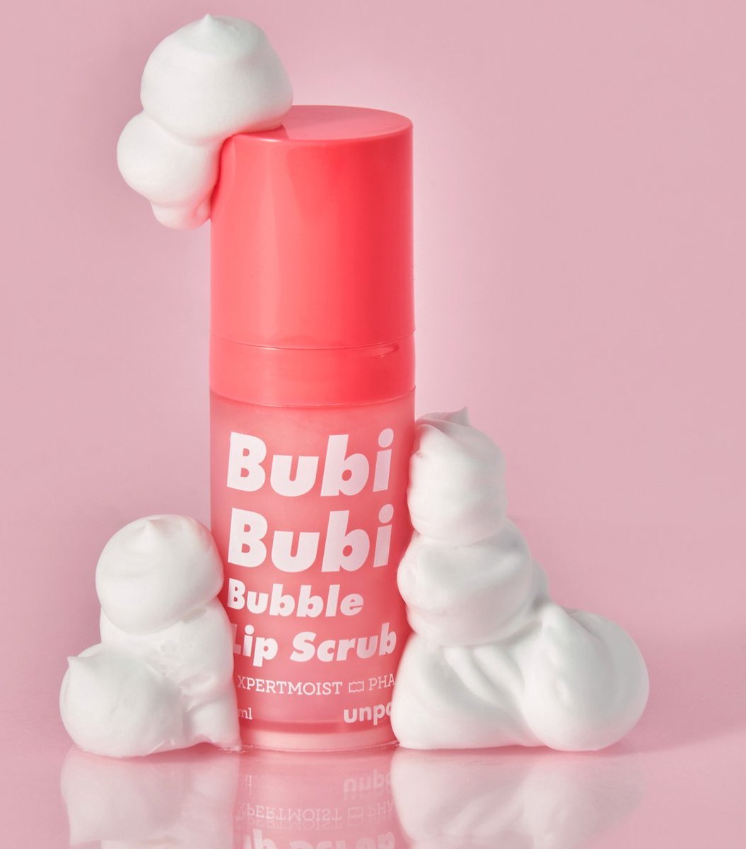 DEMIT COSMETICS - Bubi Bubi Bubble Lip Scrub 10ml - Lip Exfoliator ...