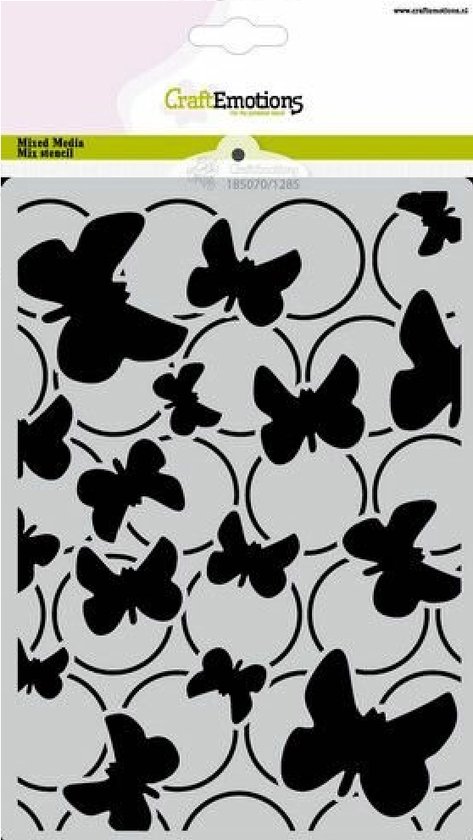 Sjabloon Bugs - vlinders en ringen A5 Carla Creaties | bol.com