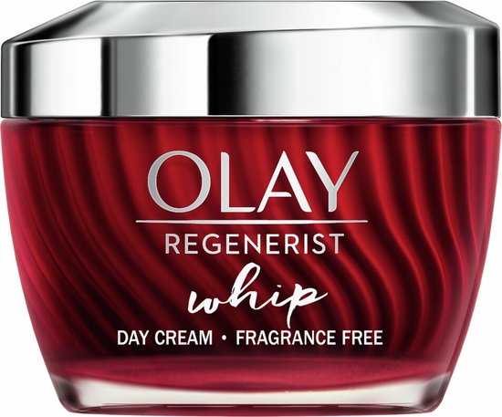 Olay Dagcreme Regenerist Whip Parfumvrij - 4 x 50 ml - Voordeelverpakking | bol